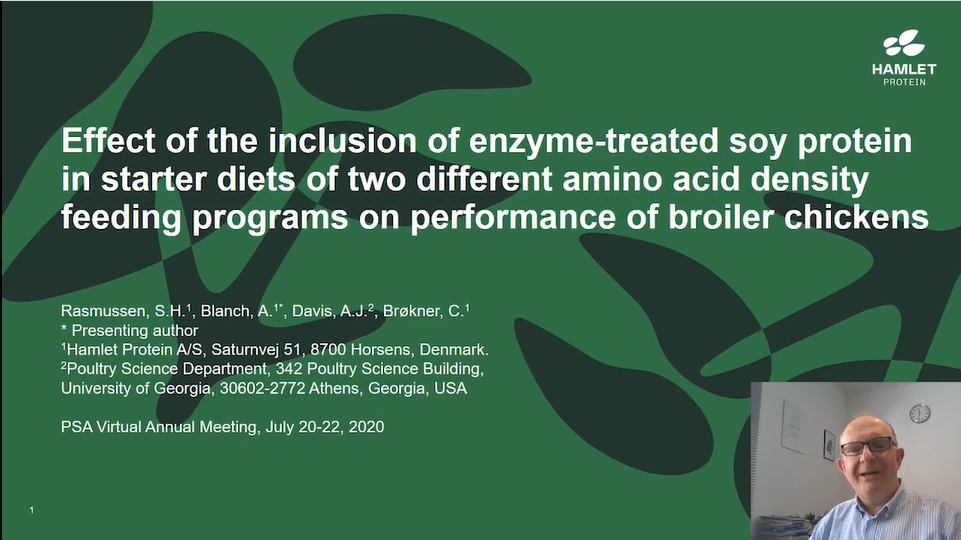 Effect of the inclusion of enzyme-treated soy protein in starter diets
